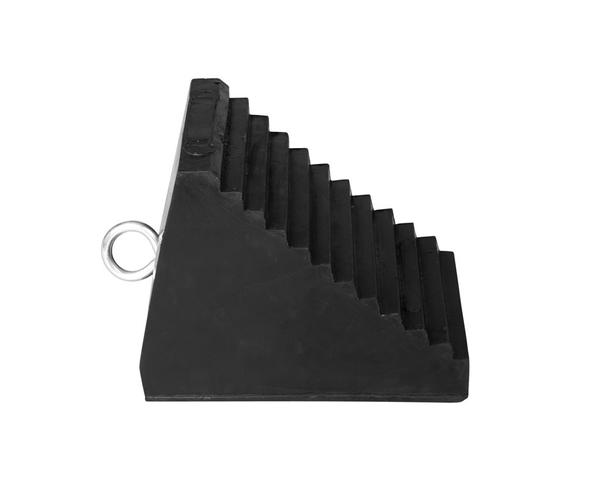 Rubber Chock with Eye Hook — Liftow Toyota Forklift Dealer & Lift Truck ...